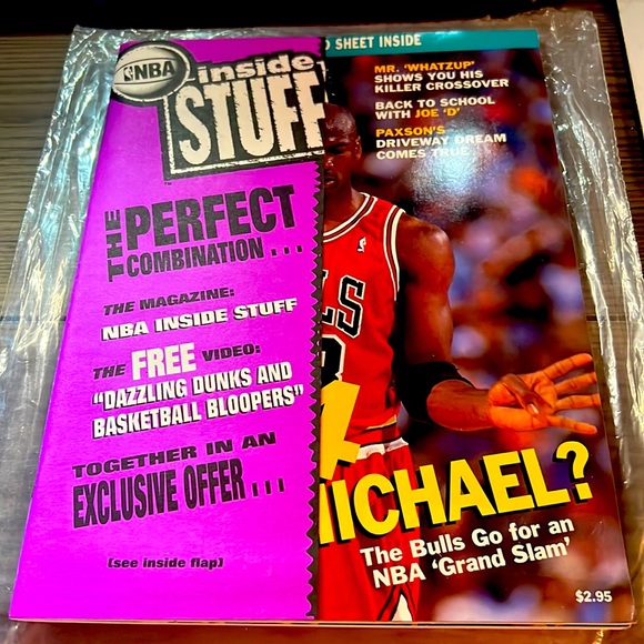 Other | Michael Jordan Nba Inside Stuff 1993 | Poshmark